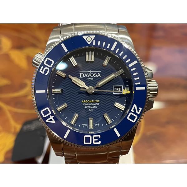 ダボサ 腕時計 DAVOSA Argonautic lumis アルゴノーティック ルミス 161.529.40 ブルー メンズ 42.5mm 正規輸入品 9827077お好みの回数と金額で最高の1本をお求めください月づきのお支払い途中で一...