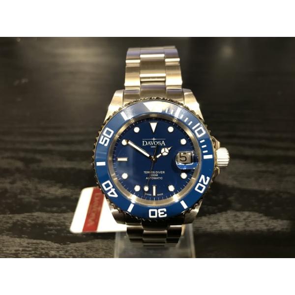 ダボサ 腕時計 DAVOSA Ternos 自動巻 機械式 ダイバー 腕時計 161.555.40 メンズ 40mm 正規輸入品お好みの回数と金額で最高の1本をお求めください多種にわたるお支払方法がございます。クレジットカード払い、お振込み...