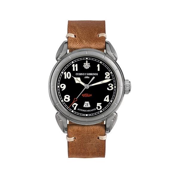 クエルボイソブリノス 腕時計 Domingo Rosillo ヴェロ ドミンゴ ロシ−ヨ 正規商品 Ref.3205.1N クエルボ・イ・ソブリノス お手続き簡単な分割払いも承ります。月づきのお支払い途中で一括返済することも出来ますのでご安...