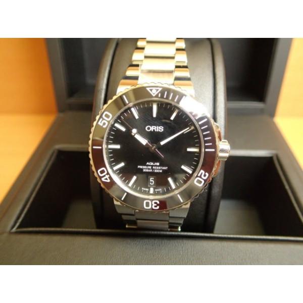 Oris Aquis オリス アクイス デイト 腕時計 73377324134M メタルブレスレット 40mm ボーイズサイズ 送料無料 正規輸入品お好みの回数と金額で最高の1本をお求めください多種にわたるお支払方法がございます。クレジット...