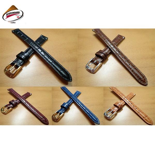 10mm 〜 15mm スコッチガード・レザーの時計バンド 汗や水をはじく時計ベルト バンド 525円で販売していますバネ棒をサービスでお付けします ☆メンズ レディース 各サイズございます☆全国送料180円のメール便がご利用いただけます。...