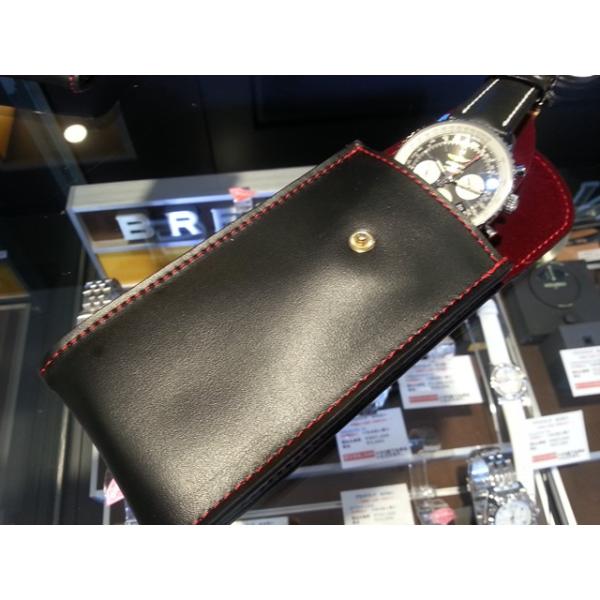 【WATCHNAVI　雑誌掲載】 IGIMIオリジナル 時計1本用 レザーケース 時計ケースウォッチケース　【画像の腕時計はイメージ用で品物に含まれません】持ち運びにも便利な1本用時計ケース！ウォッチボックス持ち運びにも便利なポケットにも入...