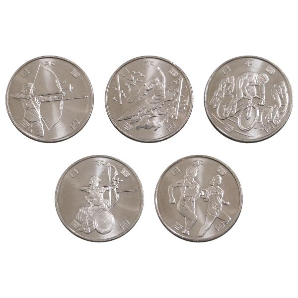 ◆東京2020オリンピック・パラリンピック競技大会記念 100円クラッド貨幣 3次 5種セット2020年(令和2年)発行 夏季オリンピック・パラリンピック記念貨幣セット内容：オリンピック3種・パラリンピック2種／各1枚 計5枚セット発行：令...