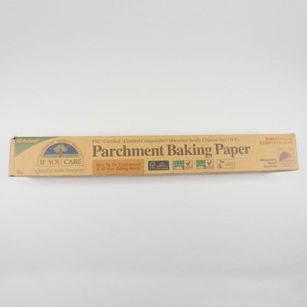 無漂白のクッキングペーパー。油を塗る必要はありません。何度もご利用頂けます・33cmx19.8m〇原材料：資源管理林木材〇原産国：フィンランド〇添加物：なし