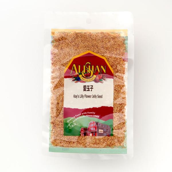 愛玉子は台湾の山に育つ野生植物の種です。台湾スイーツの定番！タピオカや緑豆、この愛玉子をトッピングしたかき氷は台湾の夏の定番スイーツです。ゼリーや寒天とも違うプルプルの食感をお楽しみ下さい。 有機JAS認証品〇原産国：台湾〇賞味期限：10ヶ...