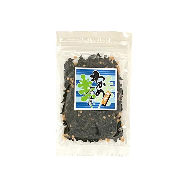 湯通し塩蔵わかめを、ホタテとチキンエキスで添加物・化学調味料など一切使わずに味付けしました。【原材料】 湯通し塩蔵わかめ、あられ、食塩、砂糖、昆布粉末、ホタテエキス、チキンエキス（鶏肉を含む） ★大さじ2杯分のお茶漬けの素をご飯にかけ、熱い...