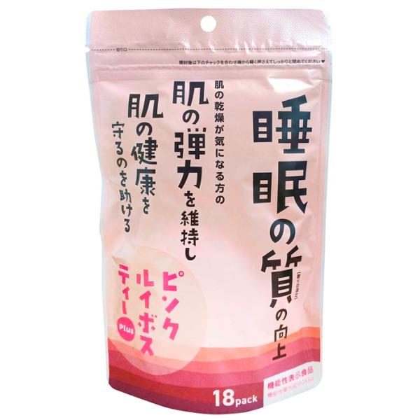 ルイボス・ローズヒップ・ハイビスカスのブレンドティーにGABAをプラスルイボスのやさしい味わい・ほのかな酸味■機能性表示食品：GABA【届出表示】本品にはGABAが含まれています。GABAには、睡眠の質(眠りの深さ)の向上に役立つ機能がある...