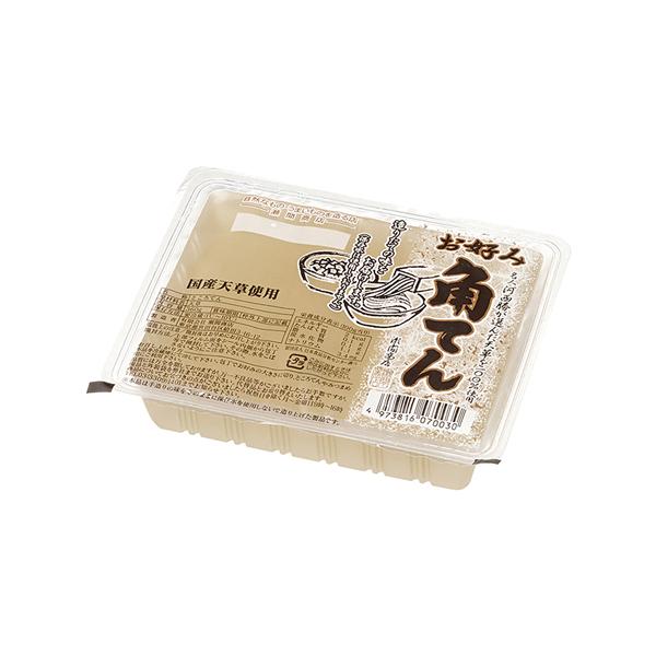 国内産天草を100％使用した寒天です。お好みの形にカットしてあんみつに、突き棒で突いてところてんなど、様々な形でお楽しみください。・保存水不使用・好みの形にカットしてあんみつなどに、突き棒でついてところてんに○原材料：天草(国内産)