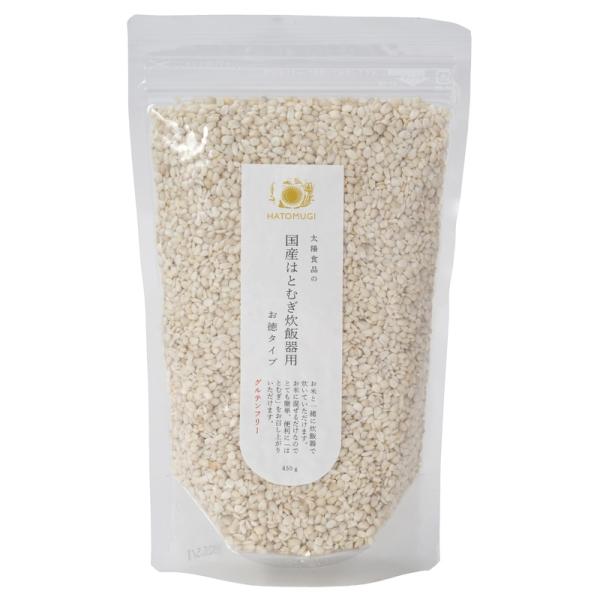 雑穀ごはんを手軽に。グルテンフリーで毎日続けやすい富山県産のはとむぎを100％使用。炊飯器で白米と一緒に炊くだけの簡単調理で、健康的な雑穀ごはんが楽しめます。はとむぎは、アミノ酸や食物繊維が豊富な栄養価の高いスーパーフード。グルテンフリーで...