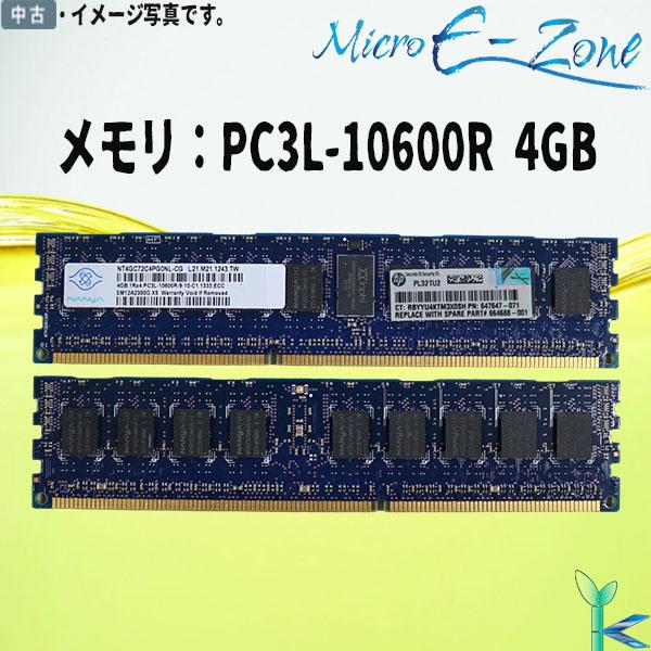 【発売日：2022年09月21日】メーカー：NANYA型番：NT4GC72C4PG0NL-CG（PC3L-10600R）容量：4GB状態：中古品付属品：メモリのみ備注：複数在庫あるので、在庫より出荷致します。同メーカーの別型番のメモリを出荷...