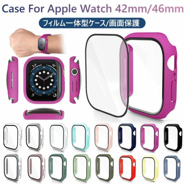 対応サイズ/機種  Apple Watch Series10/Apple Watch10 42mm  Apple Watch Series10/Apple Watch10 46mm   素材：  素材：PC+ガラス   特徴  【仕様】 ◆...