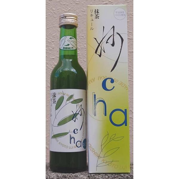 原材料・・・醸造アルコール・糖類・清酒・抹茶（京都宇治抹茶100％使用）・ビタミンC容量・・・300ml度数・・・8度
