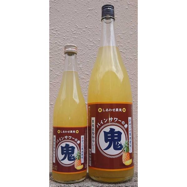 原材料・・・醸造アルコール（国内製造）、パインアップル、ぶどう糖果糖液糖/酸味料、香料、甘味料（アセスルファムK、スクラロース）、着色料（ベニバナ）容量・・・1800ml度数・・・25度
