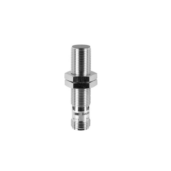 Shielded inductive proximity switch / sensor - factor 1 (all metals) - Baumer (Inductive proximity switches IR12 series)...