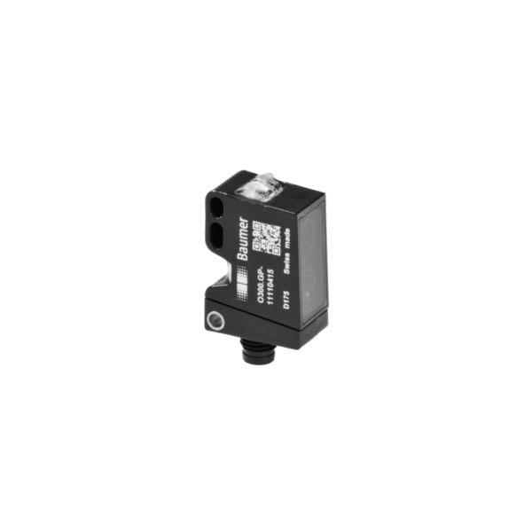 Miniature Light barrier sensor - with Laser class 1 (Pulsed) light source - Baumer (SmartReflect light barriers O300 ser...
