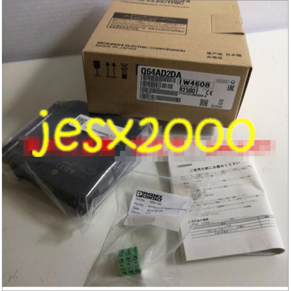 1PC NEW Mitsubishi Q64AD2DA PLC MODULE #CL1PC新しい三菱Q64AD2DA PLCモジュール＃CL