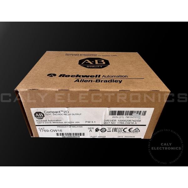 2022 New Sealed Allen Bradley 1769-OW16 Series A CompactLogix2022新しい封印されたアレンブラッドリー1769-OW16シリーズA CompactLogix