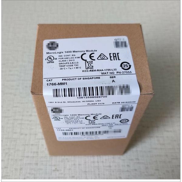 1766-MM1 Memory Module for MicroLogix 1400 N/A Factory Sealed NewMicrologix 1400 N/A Factory Sealed Newの1766-MM1メモリモジュール