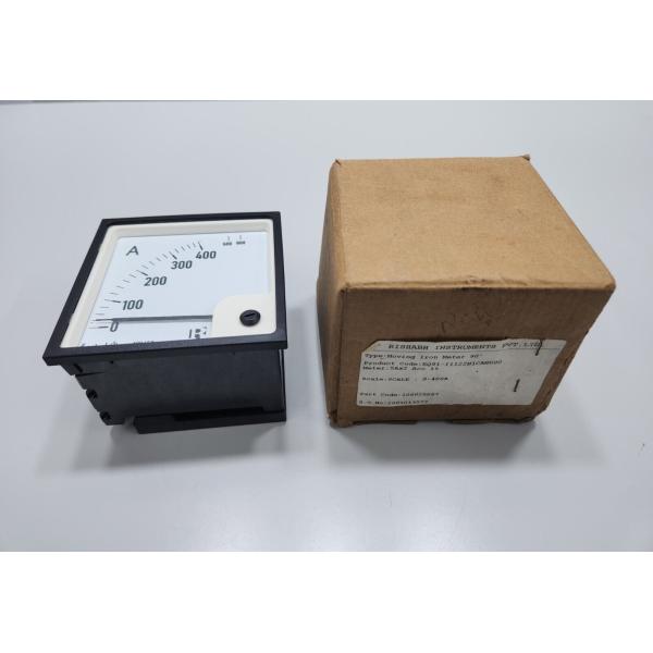 RISHABH EQ91-I1122N1CAW000 90°DEGREE MOVING IRON METER 0-800ARISHABH EQ91-I1122N1CAW000 90°移動鉄計0-800A
