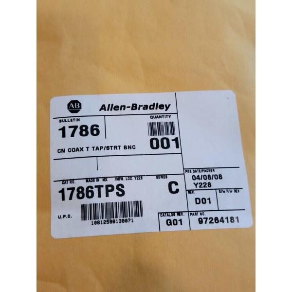 1786-TPS AB ControlNet 1 M Coaxial Straight T-Tap 1786TPS New  Sealed 2PCS GQ1786-TPS ab controlnet 1 m同軸ストレートt-tap 1786...