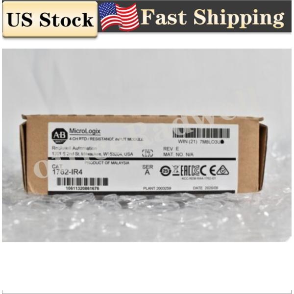 New Allen-Bradley 1762-IR4 SER A MicroLogix 1200 RTD Resistance Input Module新しいAllen-Bradley 1762-IR4 Ser A Micrologix 1...