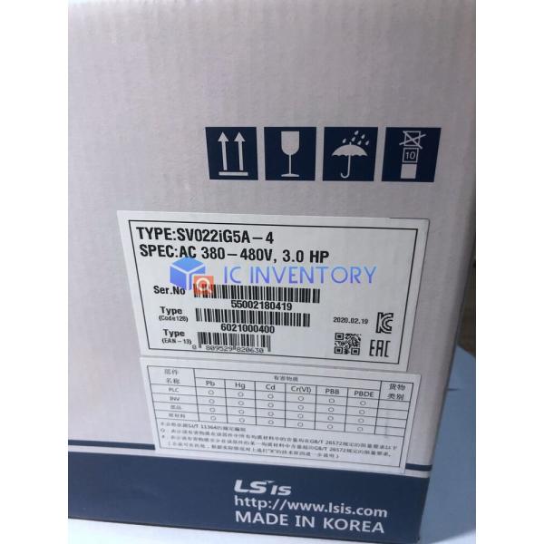 1PCS NEW SV022IG5A-4 inverter 2.2KW 380V1PCS新しいSV022IG5A-4インバーター2.2KW 380V