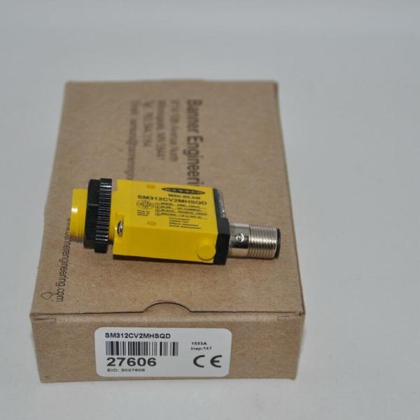 one Neu BANNER photoelectric switch SM312CV2MHSQD1つのNeuバナー光電気スイッチSM312CV2MHSQD