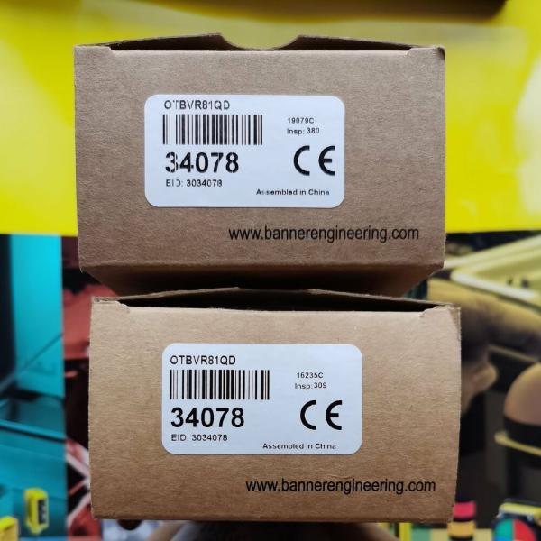 1pc Neu BANNER Touch photoelectric button OTBVR81QD1PC Neu Bannerタッチ光電気ボタンOTBVR81QD