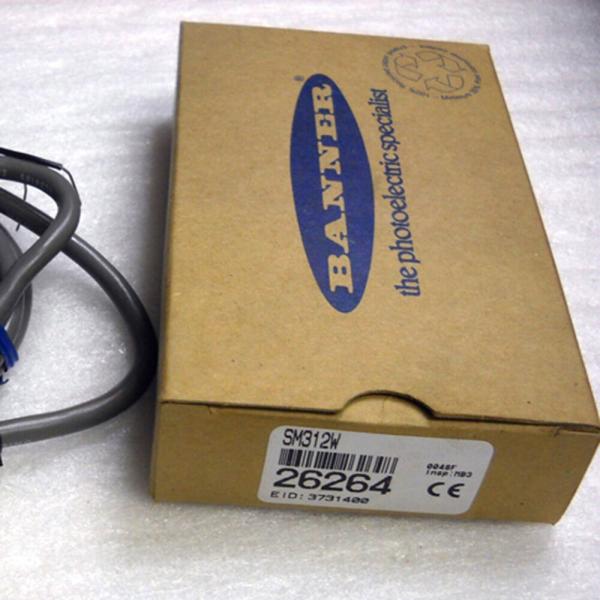 1pc Neu BANNER photoelectric switch Sensor SM312W1PC Neu Banner光電気スイッチセンサーSM312W