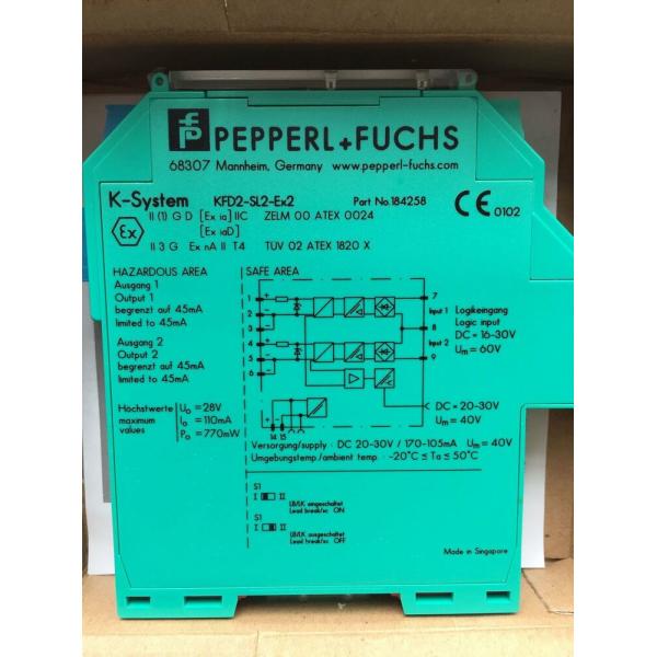 New FOR Pepperl+Fuchs KFD2-SL2-Ex2 Safety barrierPEPPELL+FUCHS KFD2-SL2-EX2安全障壁の新しい