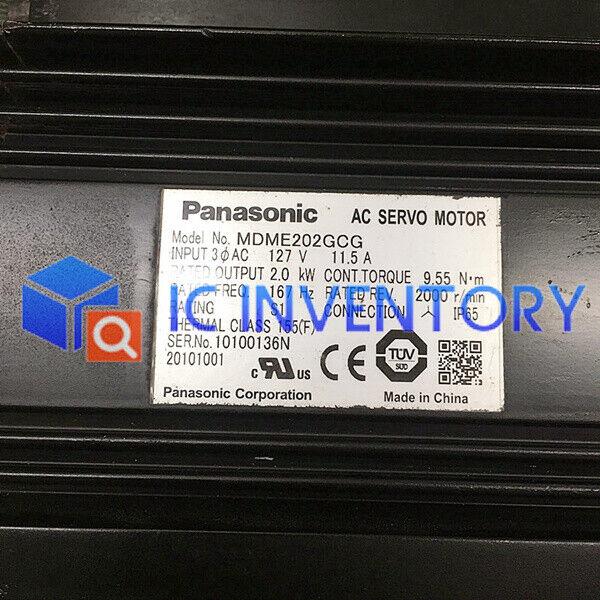 1PCS Neu IN BOX Panasonic Servo Motor MDME202GCG MDME202GCGボックスパナソニックサーボモーターMDME202GCG MDME202GCGの1PCS Neu