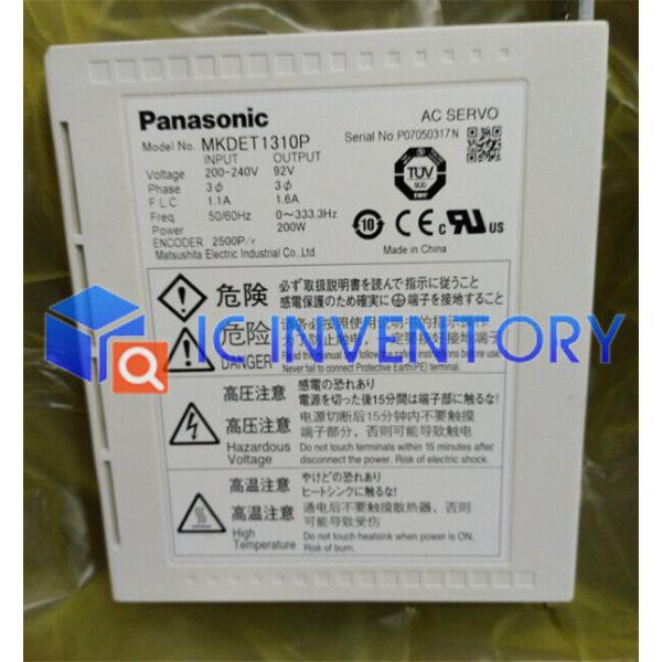 1PCS Neu IN BOX Panasonic servo drives MKDET1310P 200WボックスパナソニックサーボドライブMKDET1310P 200Wの1PCS Neu