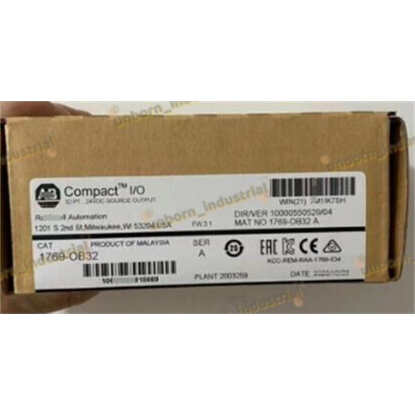 AB 1769-OB32 /A CompactLogix 32 Pt 24VDC D/O Module 1769 OB32 New Factory SealedAB 1769-OB32 /A CompactLogix 32 PT 24VDC...