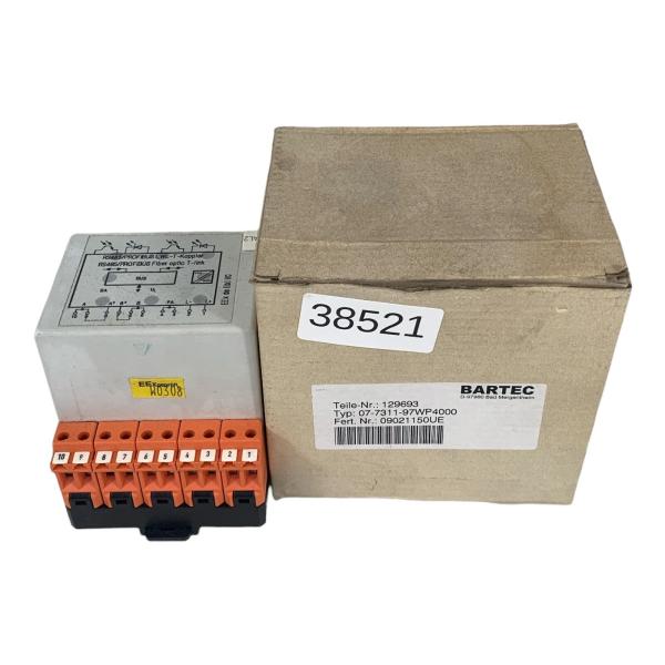 BARTEC 07-7311-97WPK1E0 Profibus Koppler RS485BARTEC 07-7311-97WPK1E0 PROFIBUS KOPPLER RS485