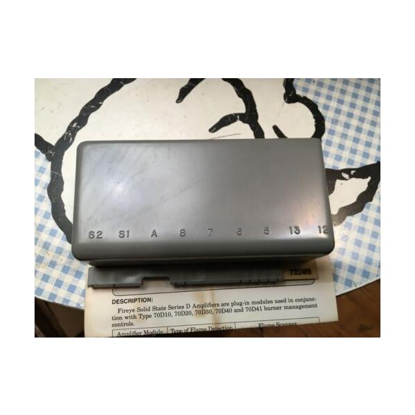 Electronics Corporation Of America FIREYE AUTOCHECK INFRARED AMPLIFIER 72DIR1Electronics Corporation of America Fireye A...