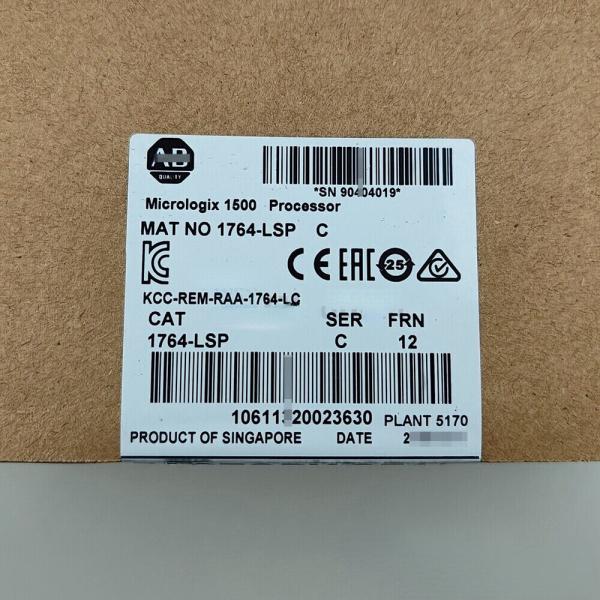 New 1764-LSP SER C Factory Sealed 1764LSP MicroLogix 1500 Processor Module 1pcs新しい1764-LSP Ser C Factory Sealed 1764LSP ...