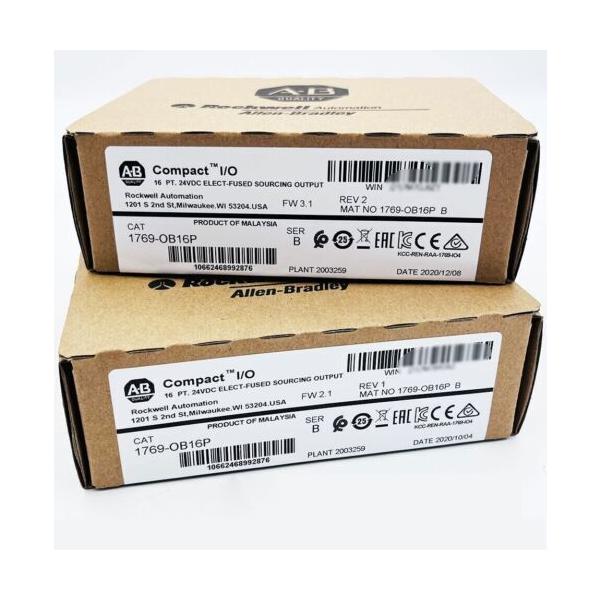 Allen-Bradley 1769-OB16P CompactLogix 16 Pt D/O Module 1769OB16P Factory SealedAllen-Bradley 1769-OB16P CompactLogix 16 ...