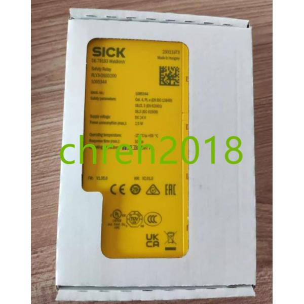 1PCS  SICK Safety relay module 1085344 RLY3-OSSD2001PCS SICK SAFETY RELAYモジュール1085344 RLY3-OSSD200
