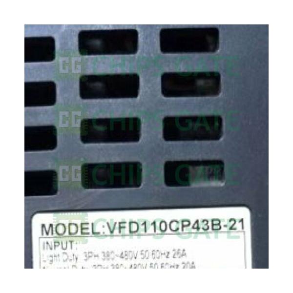 1PCS NEW Delta Inverter Frequency converter VFD110CP43B-21 11KW 380V1PCSニューデルタインバーター周波数コンバーターVFD110CP43B-21 11KW 380V