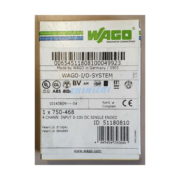 1PC New Wago 750-468 Buscoupler DeviceNet Module PLC1PC New Wago 750-468 Buscoupler Devicenet Module Plc