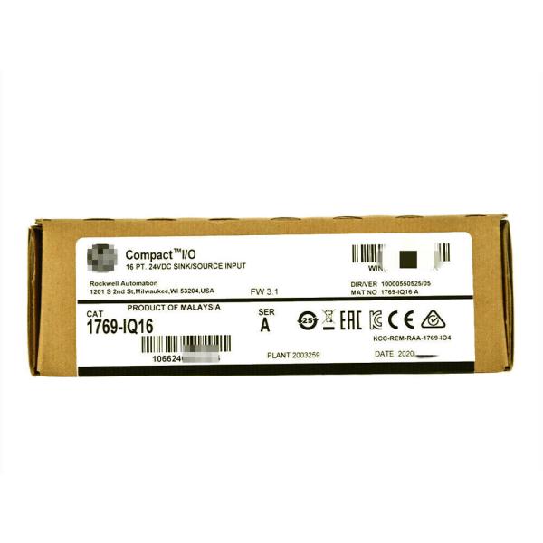A_B 1769-IQ16 CompactLogix 16 Pt 24VDC D/I Module US StockA_B 1769-IQ16 CompactLogix 16 PT 24VDC D/IモジュールUSストック