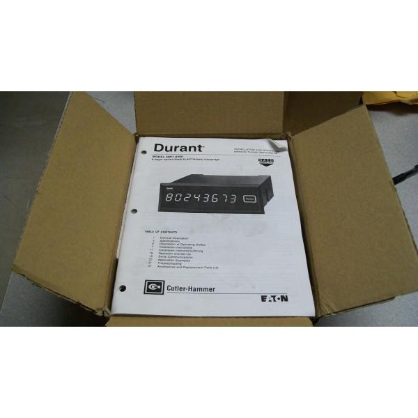 Durant 5881-0400, 58810-400, 8 digit totalizerDurant 5881-0400、58810-400、8桁のTotalizer