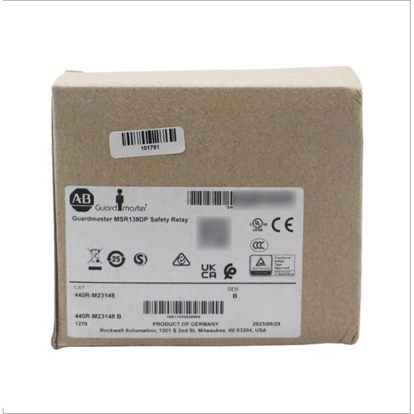 Allen-Bradley Safety Relais 440R-M23148 Guardmaster MSR138DP B Safety RelayAllen-Bradley Safety Relais 440R-M23148 Guard...
