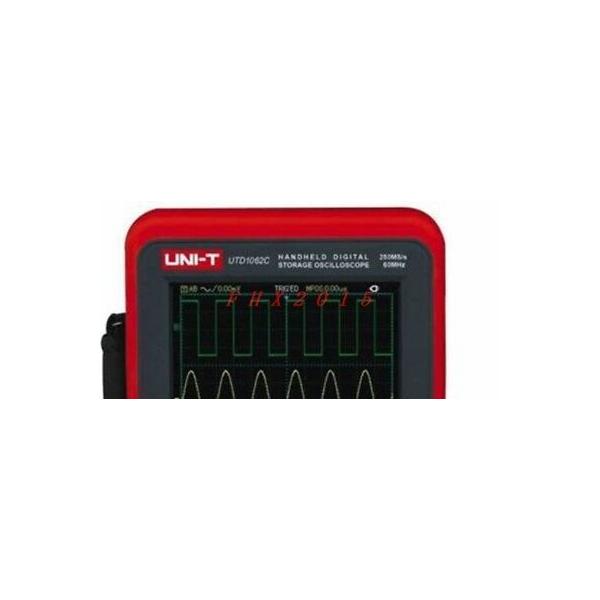 ONE UNI-T Handheld Digital Storage Oscilloscopes UTD1062C 60Mhz Multimeter1つのUNI-TハンドヘルドデジタルストレージオシロスコープUTD1062C 60MHzマル...