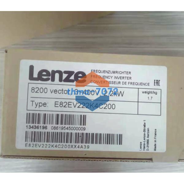 1PCS LENZE Frequency Inverter E82EV222K4C200 NEW1PCSレンゼ周波数インバーターE82EV222K4C200 NEW