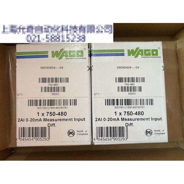 1PC new WAGO 750-480 module1PC新しいWAGO 750-480モジュール