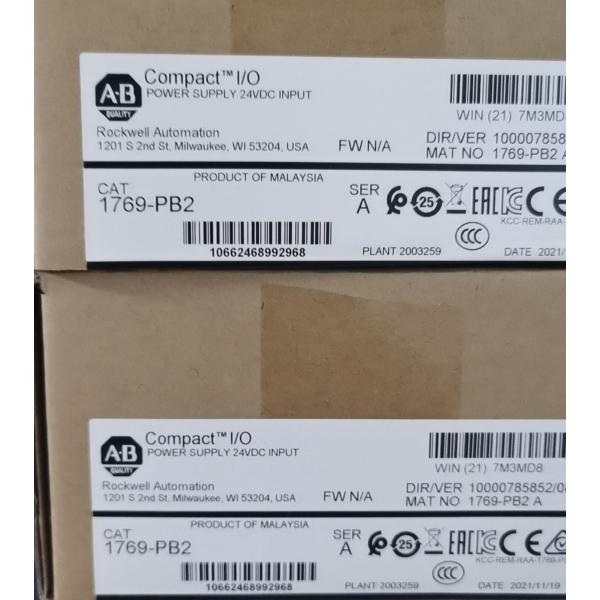 NEW ALLEN BRADLEY (FACTORY SEALED) 1769-PB2 /A COMPACTLOGIX POWER SUPPLY新しいアレンブラッドリー（工場密閉）1769-PB2 /a CompactLogix電源