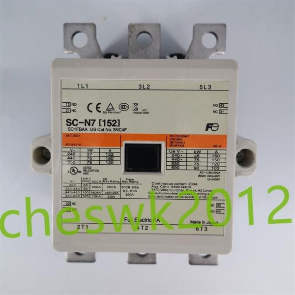 1 pcs  FUJI Alternating current or SC-N7 (152) 220 VAC1個の富士交互の電流またはSC-N7（152）220 VAC