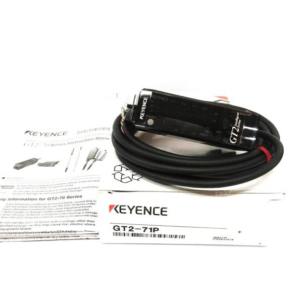 1PC  KEYENCE GT2-71P  Sensor Amplifier1PC Keyence GT2-71pセンサーアンプ