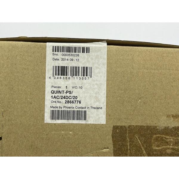 1PC New QUINT-PS/1AC/24DC/20 2866776 Power1PC New Quint-PS/1AC/24DC/20 2866776パワー